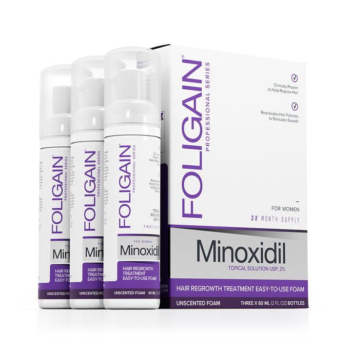 FOLIGAIN Italia - Minoxidil e Trioxidil per la perdita di capelli